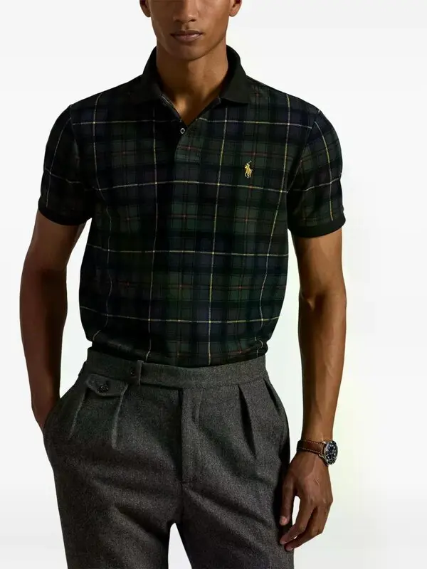 Polo Ralph Lauren Plaid-pattern Polo Shirt