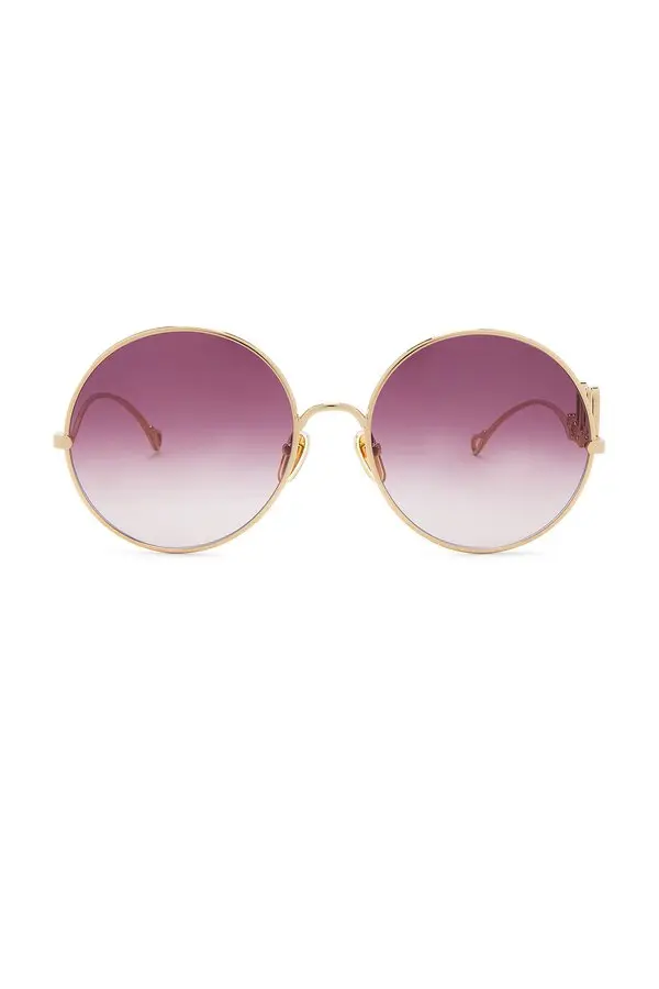 Chloé Iconic Sunglasses - Gold & Red