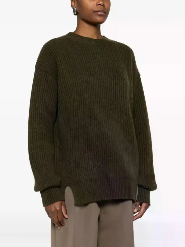 UMA WANG Ribbed Knit Sweater