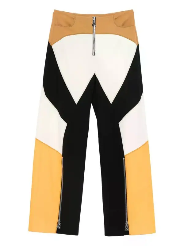 Patrizia Pepe Zip-up Straight-leg Trousers - White