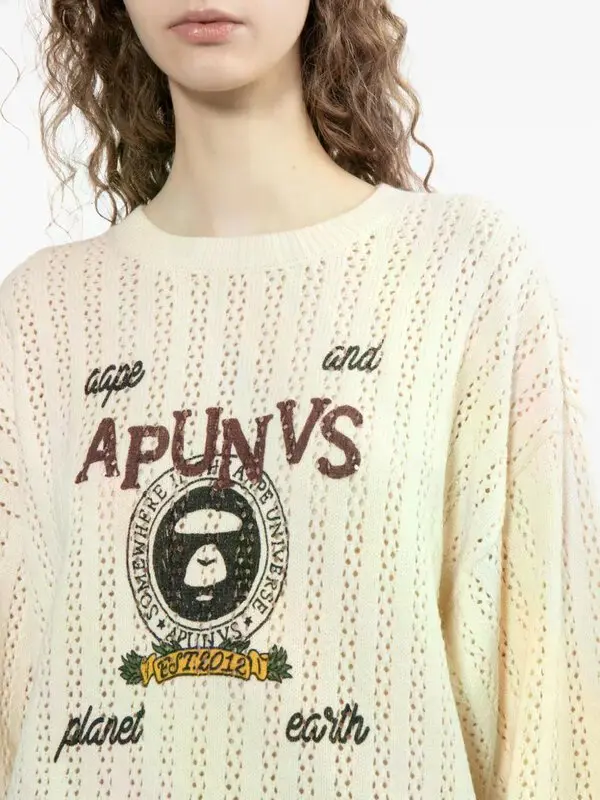 A BATHING APE Moonface Jumper