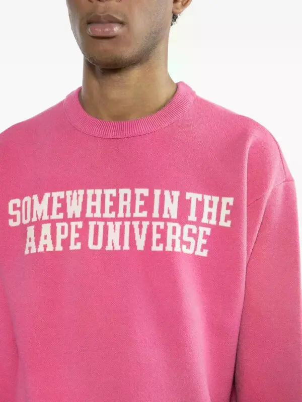 AAPE BY *A BATHING APE Logo-printed Sweatshirt