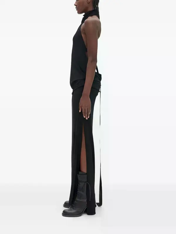 ANN DEMEULEMEESTER Rut Sleeveless Turtleneck Maxi Dress