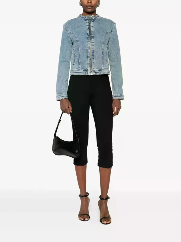 Patrizia Pepe Denim Zip-up Jacket