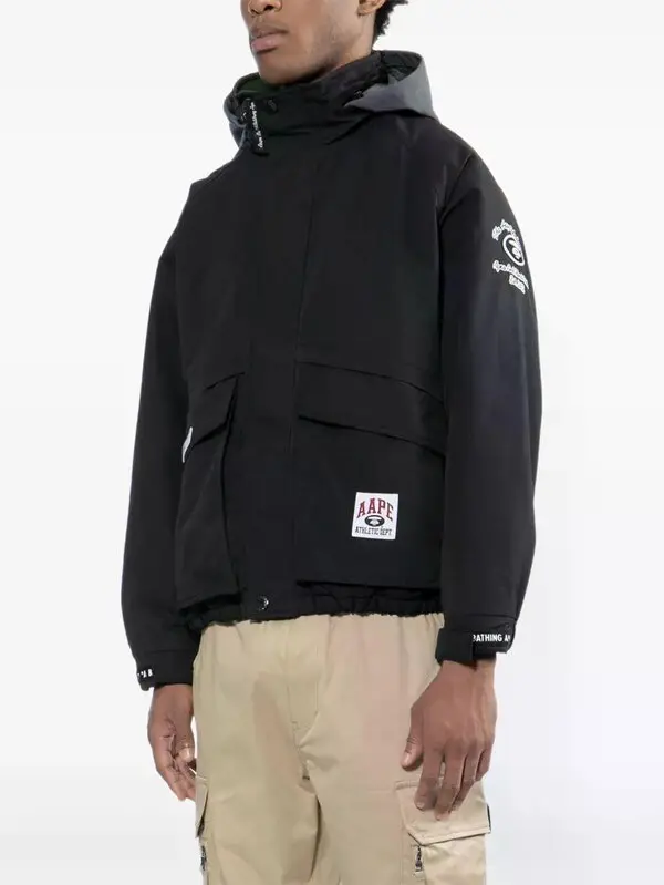 AAPE BY *A BATHING APE Logo-patched Jacket