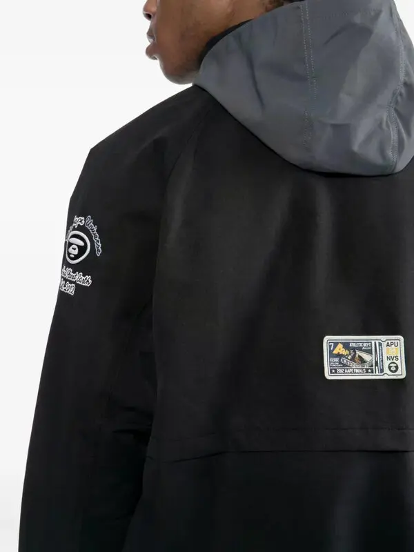 AAPE BY *A BATHING APE Logo-patched Jacket