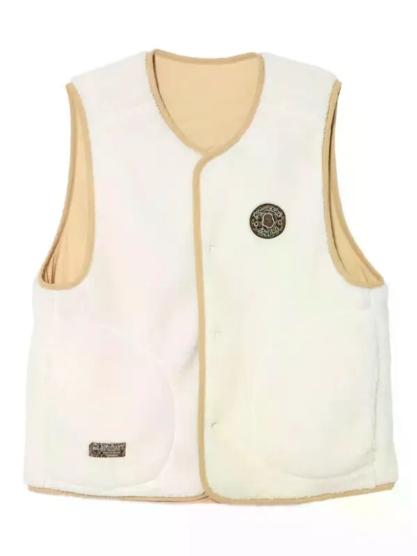 FINGERCROXX Reversible Gilet - Neutrals