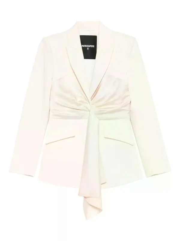 Patrizia Pepe Draped Blazer