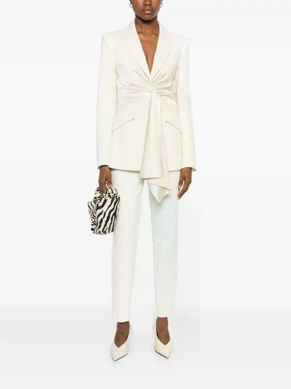 Patrizia Pepe Draped Blazer