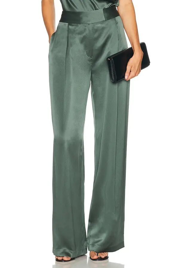 THE SEI Relaxed Trouser - Thyme
