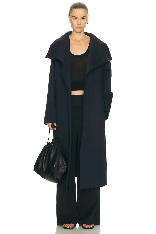 AYA MUSE Undone Edge Trench Coat