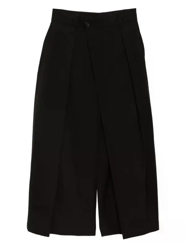 SONGZIO Asymmetric-wrap Trousers
