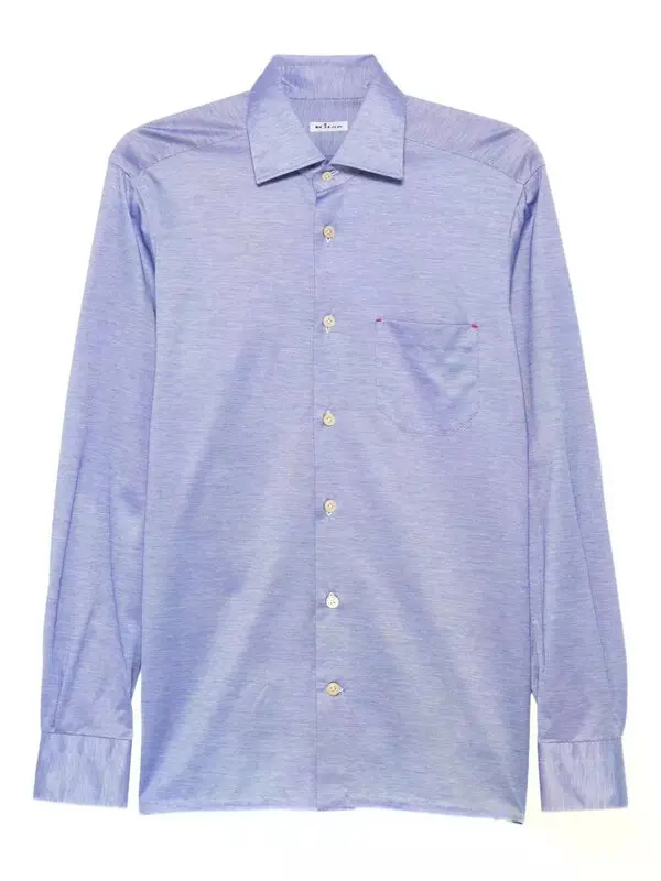 Kiton Cotton Shirt - Blue