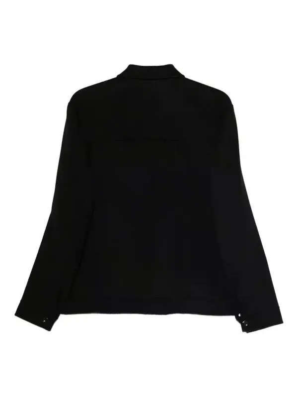 Attachment Buttoned-pocket Jacket - Black