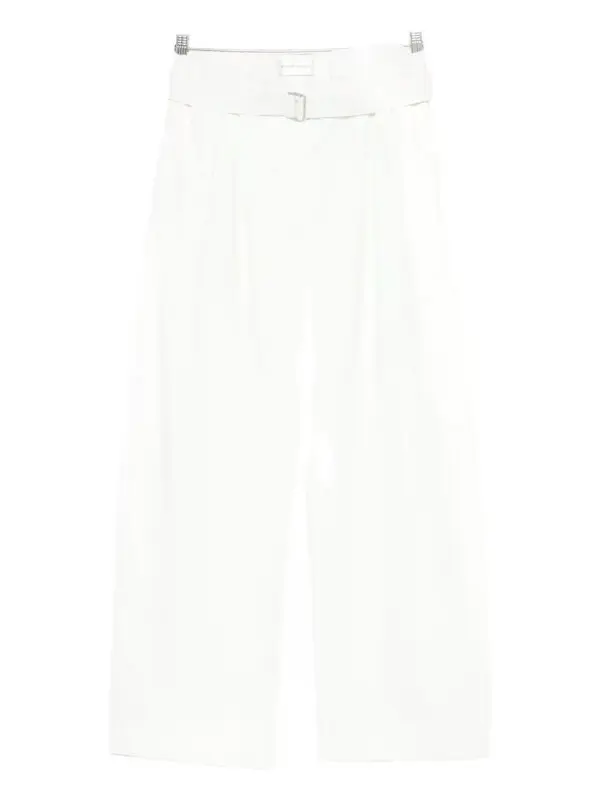 Christian Wijnants Pigata Belted Trousers - White