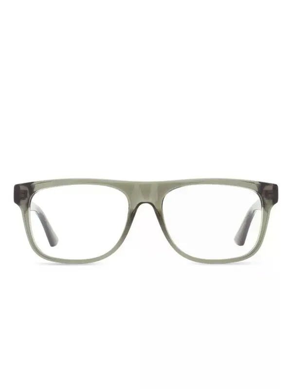 Gucci Rectangular Logo Glasses - Grey