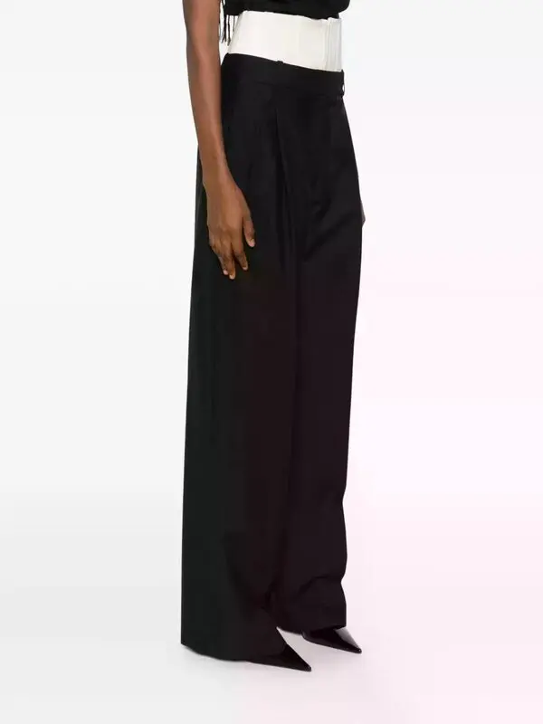 RÓHE Layered-effect Pleated Trousers