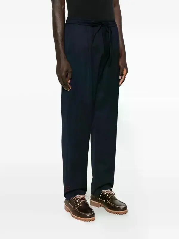 AMARANTO Drawstring-waist Trousers