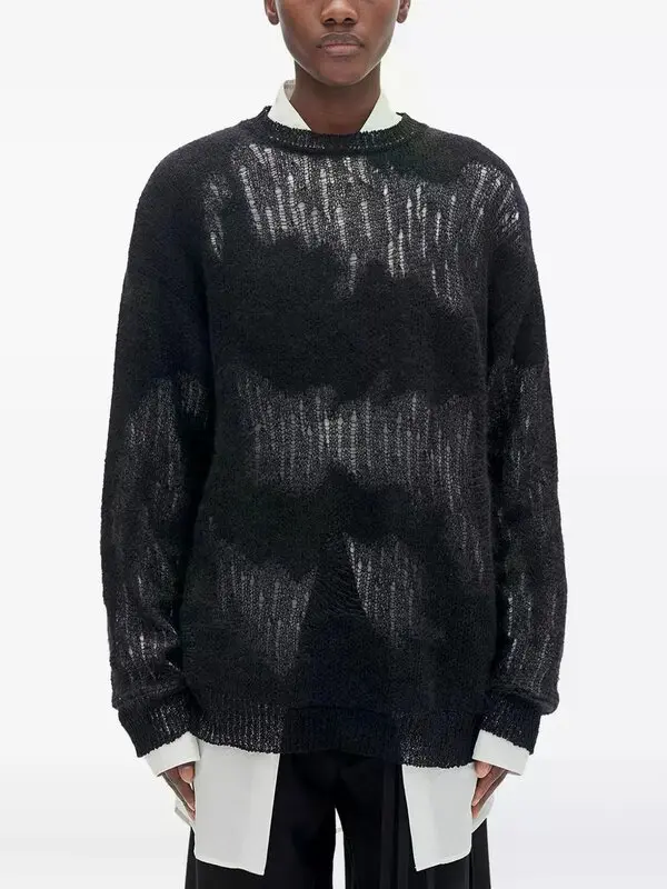ANN DEMEULEMEESTER Lalla Brushed Sweater
