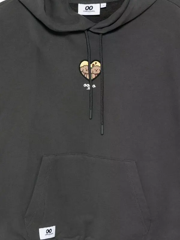CHOCOOLATE Logo-embroidered Hoodie