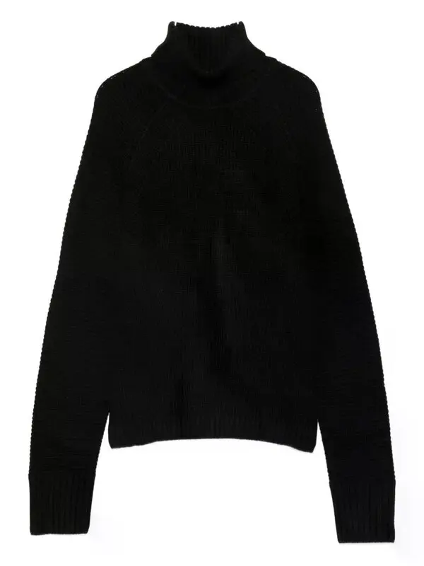 Patrizia Pepe Turtleneck Sweater - Black