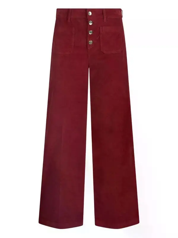 Liu Jo Button-fastening Wide Leg Trousers