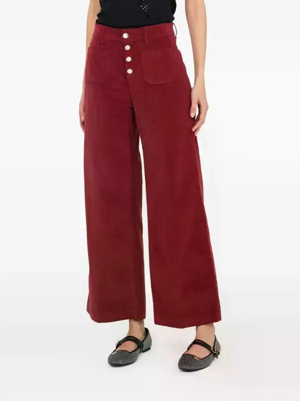 Liu Jo Button-fastening Wide Leg Trousers