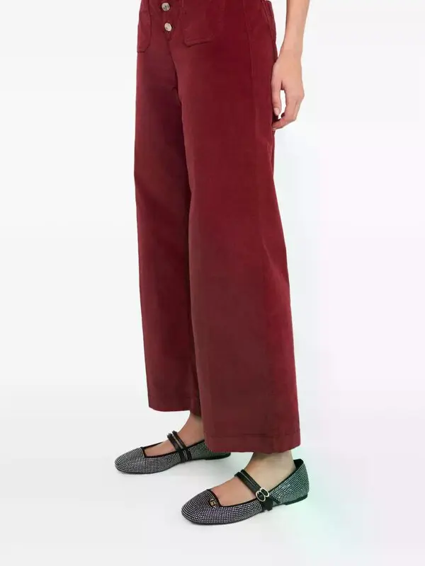 Liu Jo Button-fastening Wide Leg Trousers