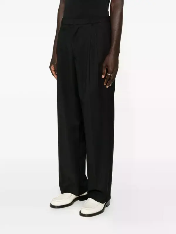 AMARANTO Pleated Trousers