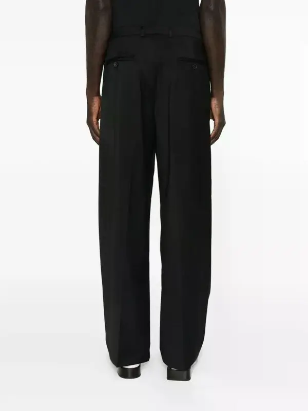 AMARANTO Pleated Trousers