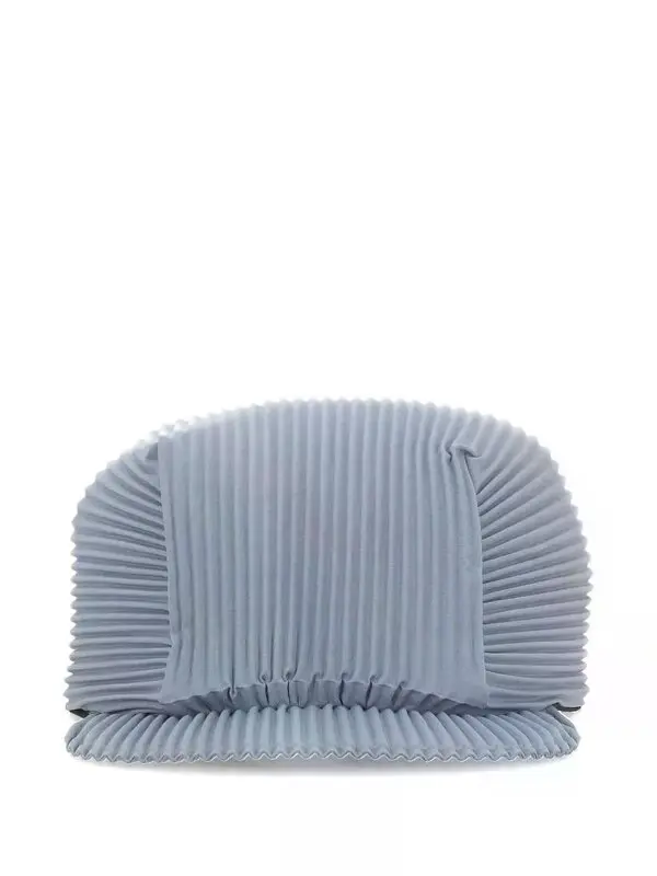 Issey Miyake Pleated Hat - Blue