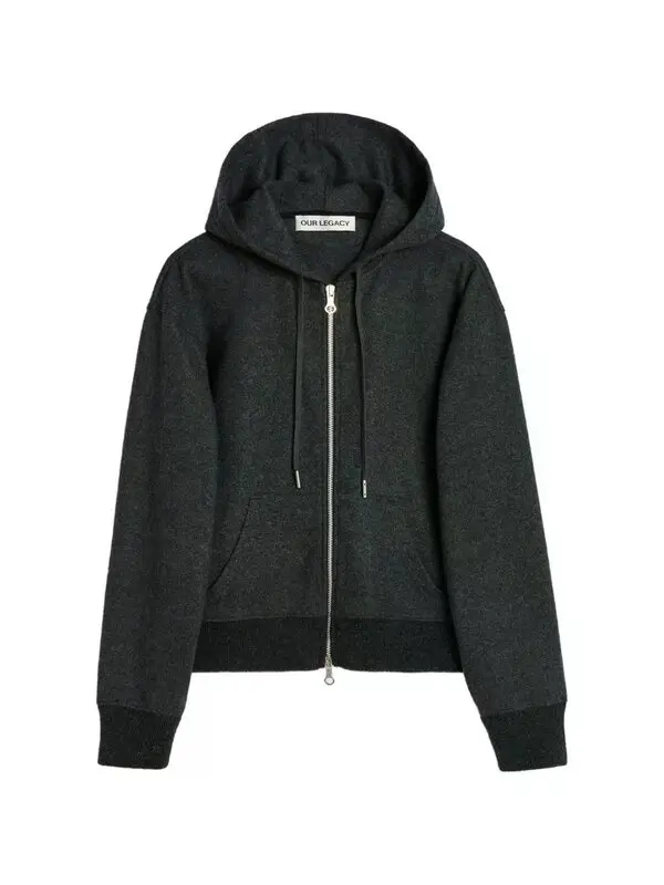 Our Legacy Hooded Zip Up - Grey