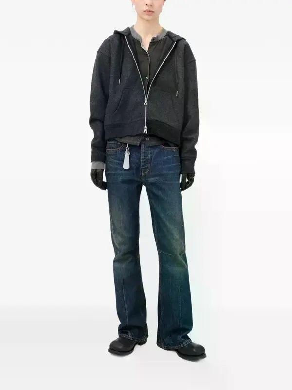 Our Legacy Hooded Zip Up - Grey