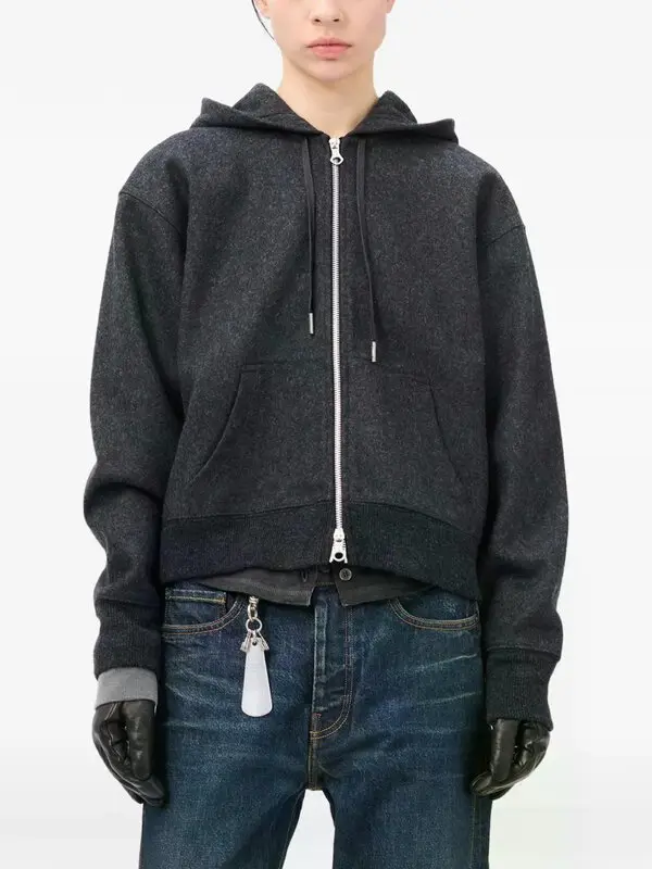 Our Legacy Hooded Zip Up - Grey