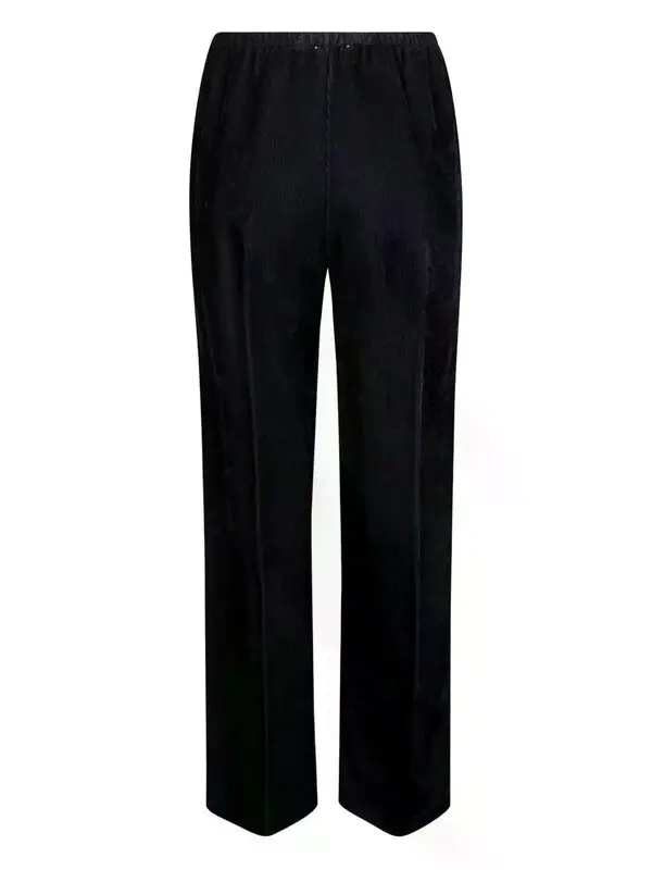 FORTE_FORTE Straight-leg Velvet Trousers