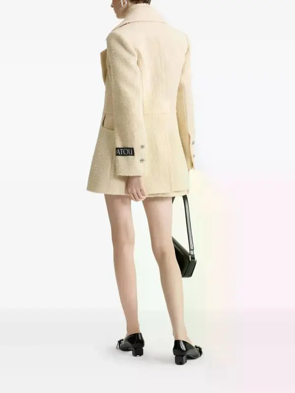 PATOU Single-breasted Tweed Jacket