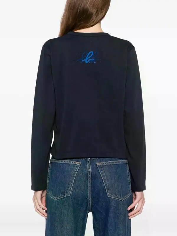 AGNÈS B. Logo-embroidered Sweatshirt