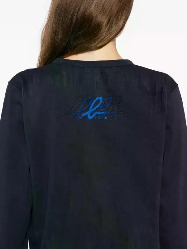 AGNÈS B. Logo-embroidered Sweatshirt