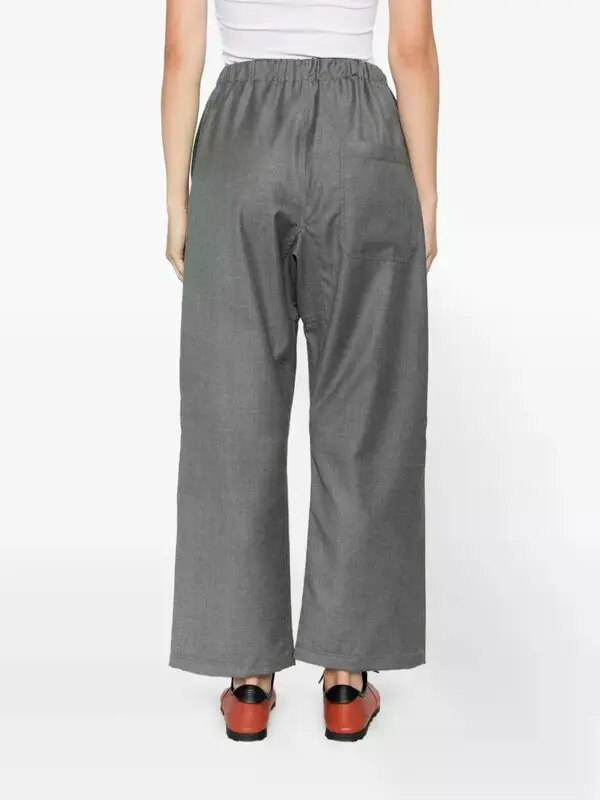 Sofie D'hoore Elasticated-waist Wool Pants