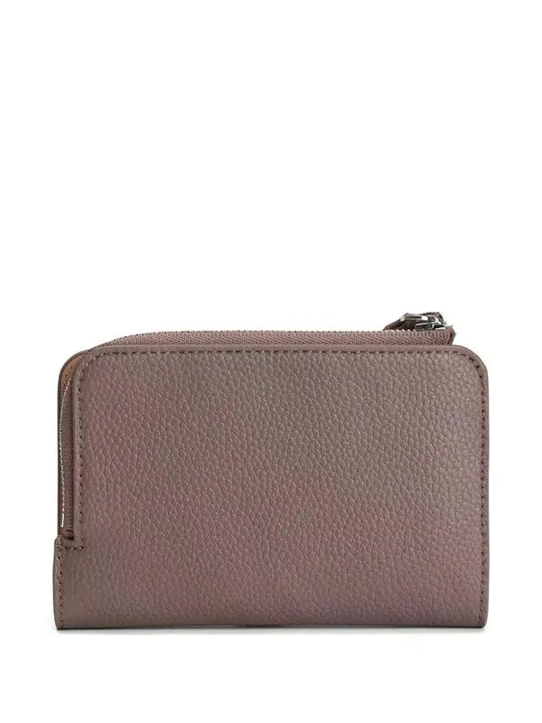 Emporio Armani Zip Fastening Wallet - Brown