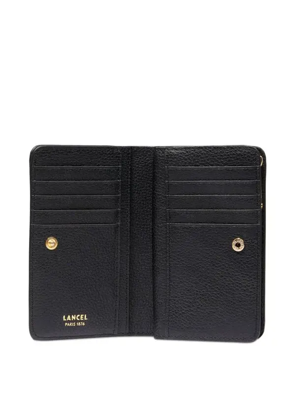 LANCEL Leather Bi-fold Wallet - Black