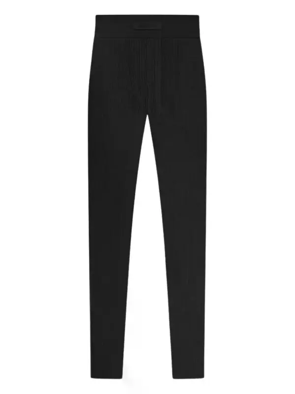 Fear Of God Fine-ribbed Leggings - Black