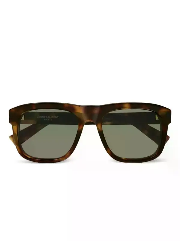 Saint Laurent Sl 558 Tortoiseshell Sunglasses - Brown