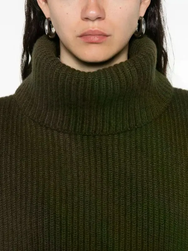 UMA WANG High-neck Knitted Top