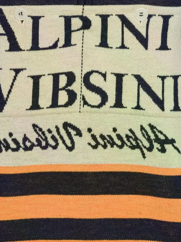 Henrik Vibskov Striped Half-zip Sweater