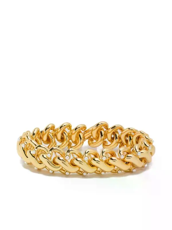 Eddie Borgo Estate S Curve Bracelet - Gold