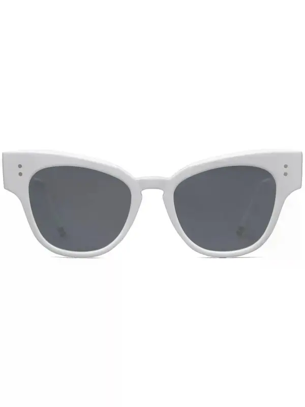 Thom Browne Cat-eye Frame Sunglasses - White