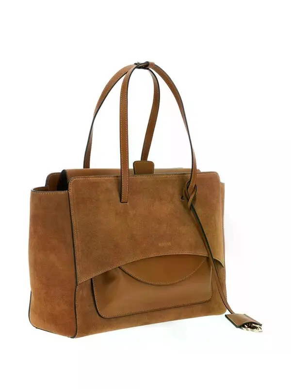 HIDESINS Suede Shoulder Bag