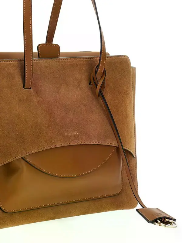 HIDESINS Suede Shoulder Bag
