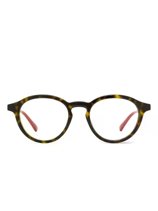 Gucci Round-frame Glasses - Brown